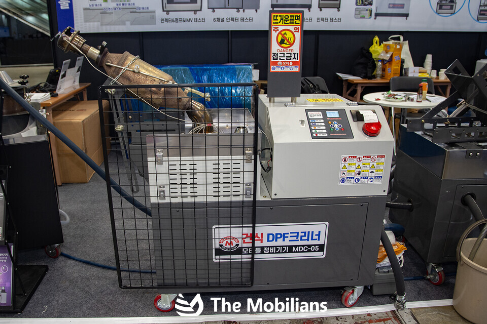 [2024 오토살롱위크 참가업체 ] 모터툴, 다양한 DPF 클리닝 장비 및 커먼레일 테스터 전시해
