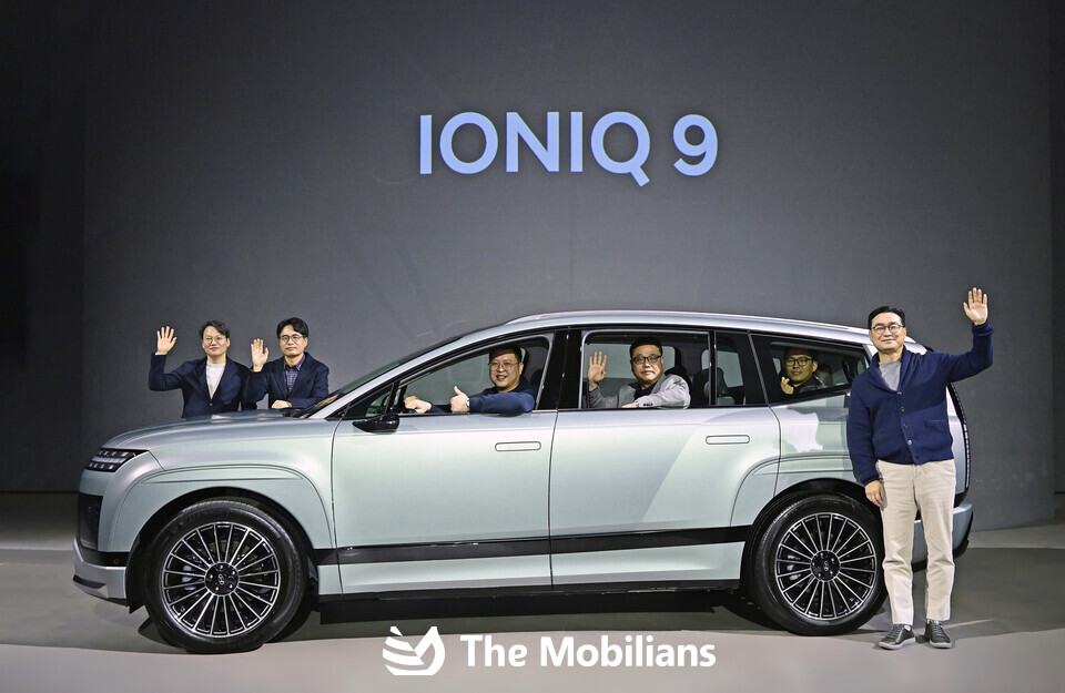 현대차, 1회 충전가능거리 532km의 대형 전동화 SUV 아이오닉 9 출시